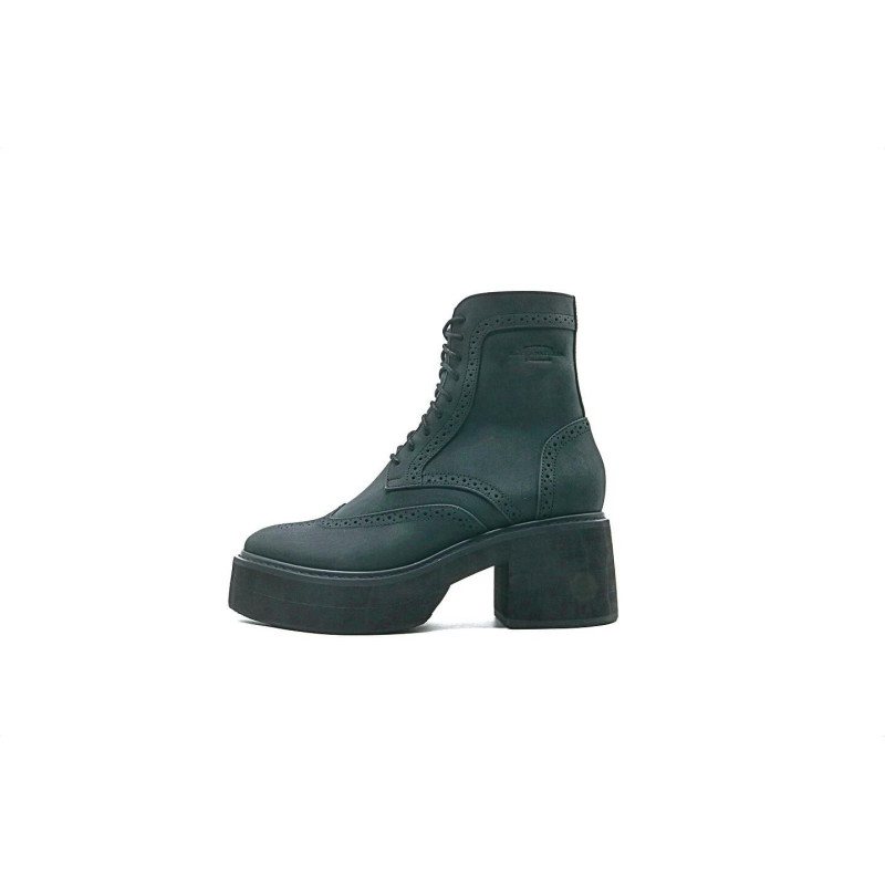 Coco platform negro mate zapatos de cuero hechos a mano - Cooperative ...