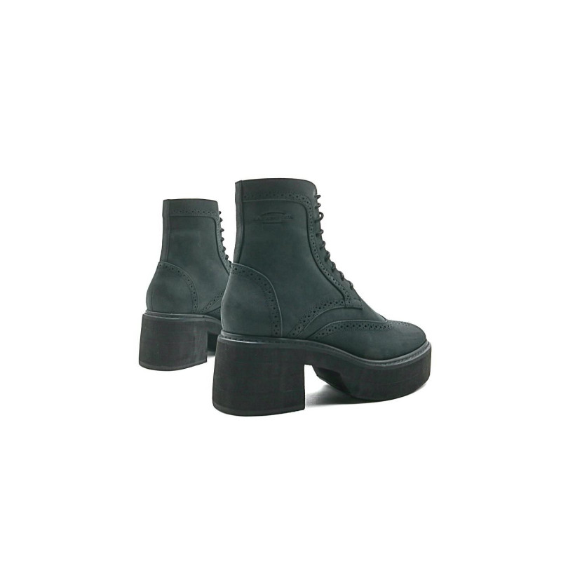 Coco platform negro mate zapatos de cuero hechos a mano - Cooperative ...